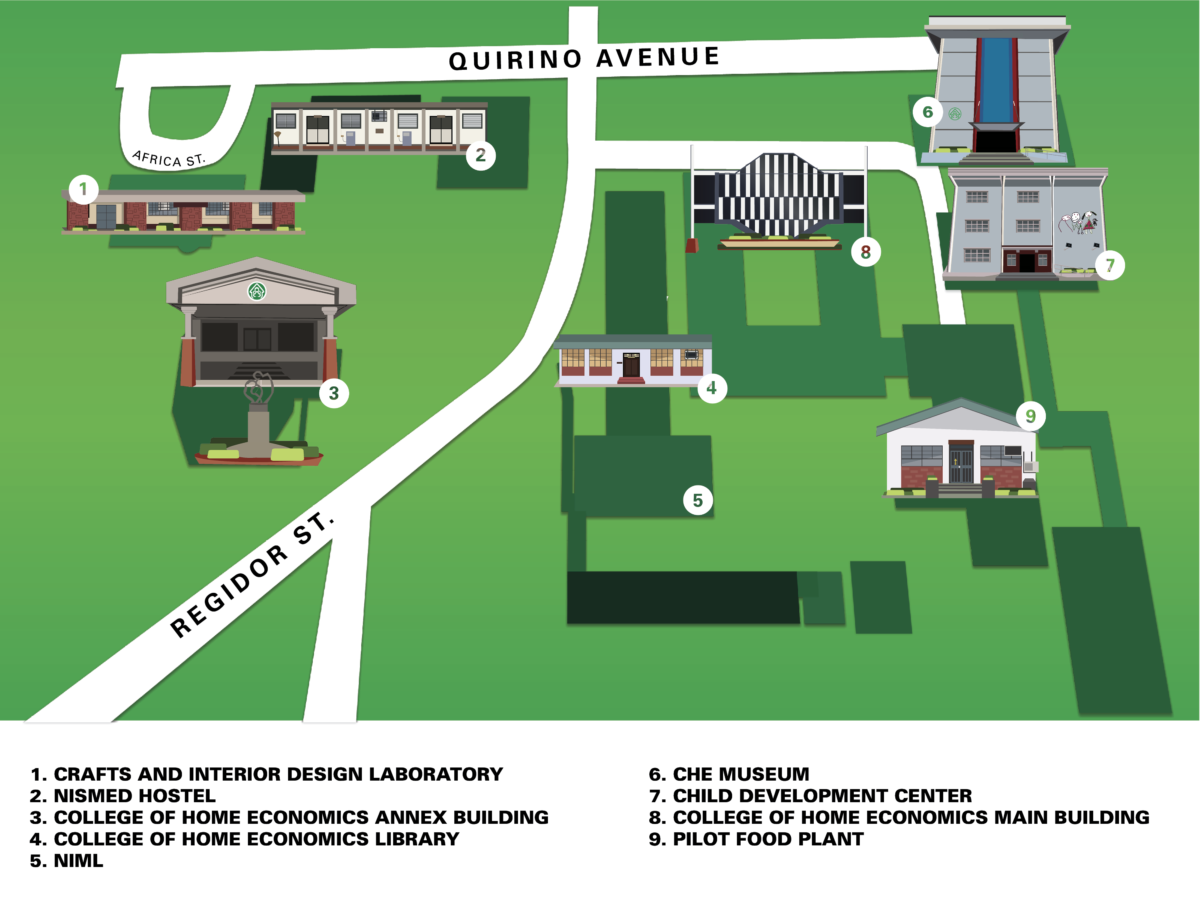 CHE Complex Map – College of Home Economics